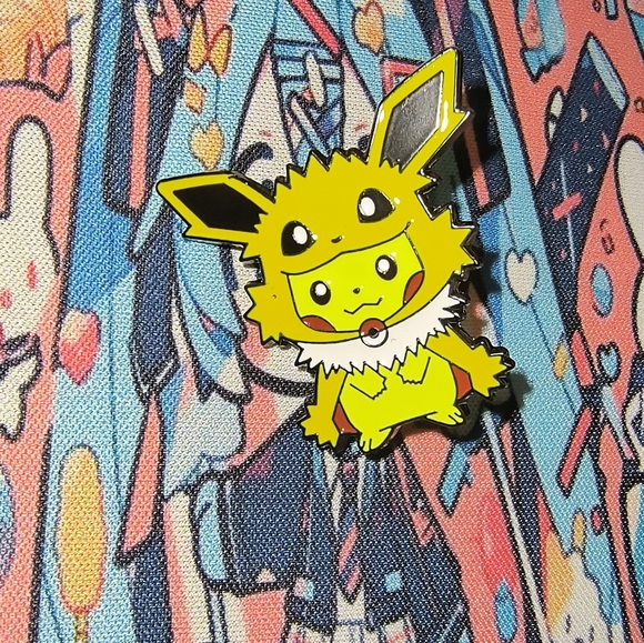 Pokemon | Accessories | Pokemon Yellow And Black Character Pin Pikachu ...